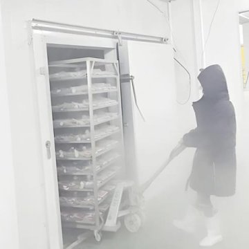 Chicken Meat Blast Freezer Room | Low Temp Industrial Freezer